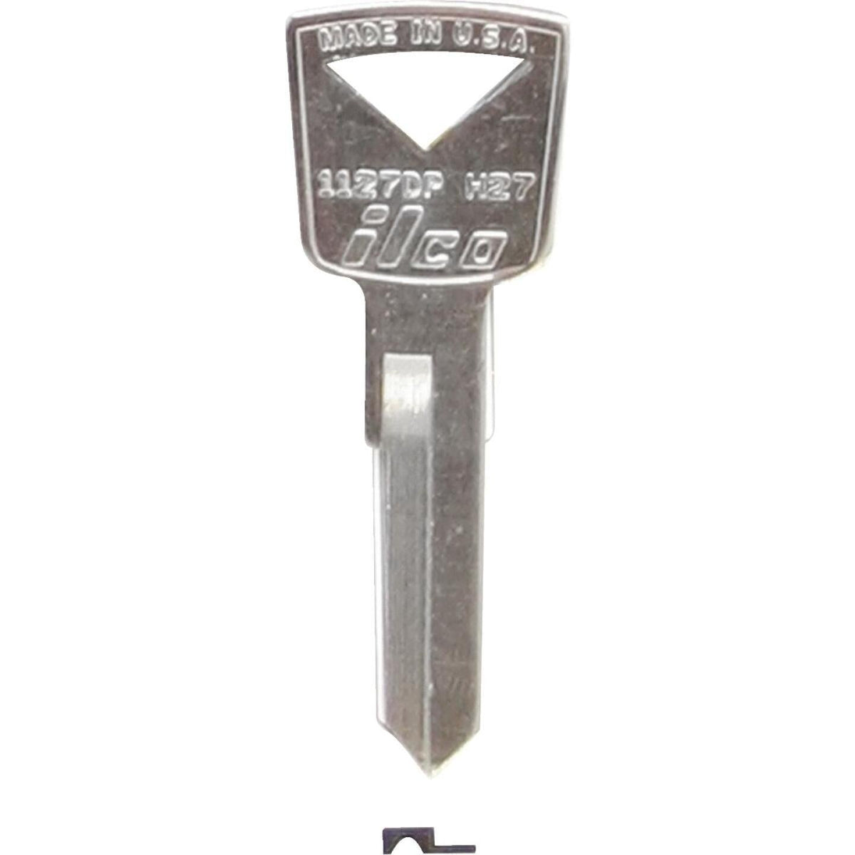 ILCO Ford Nickel Plated Automotive Key, H27 (10-Pack) - Jefferson City ...