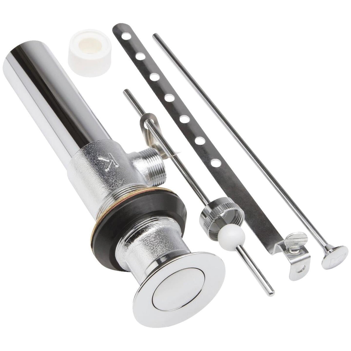 Keeney 1-1/4 In. Chrome-Plated Brass Universal Lift Rod Pop-Up Assembly ...