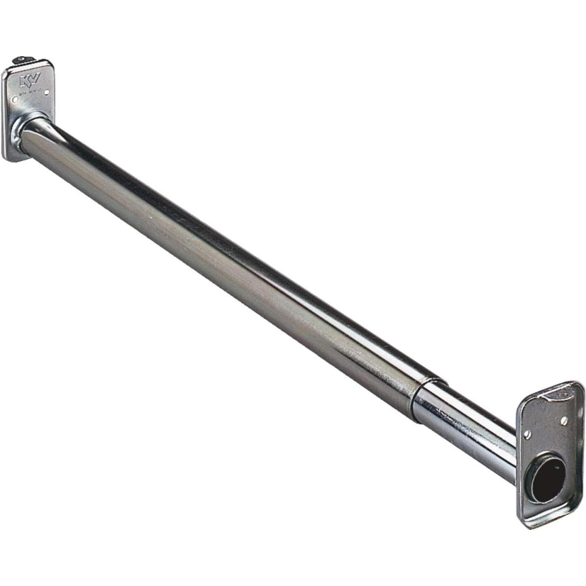 Knape & Vogt 60 In. to 96 In. Adjustable Closet Rod, Zinc - Jefferson ...