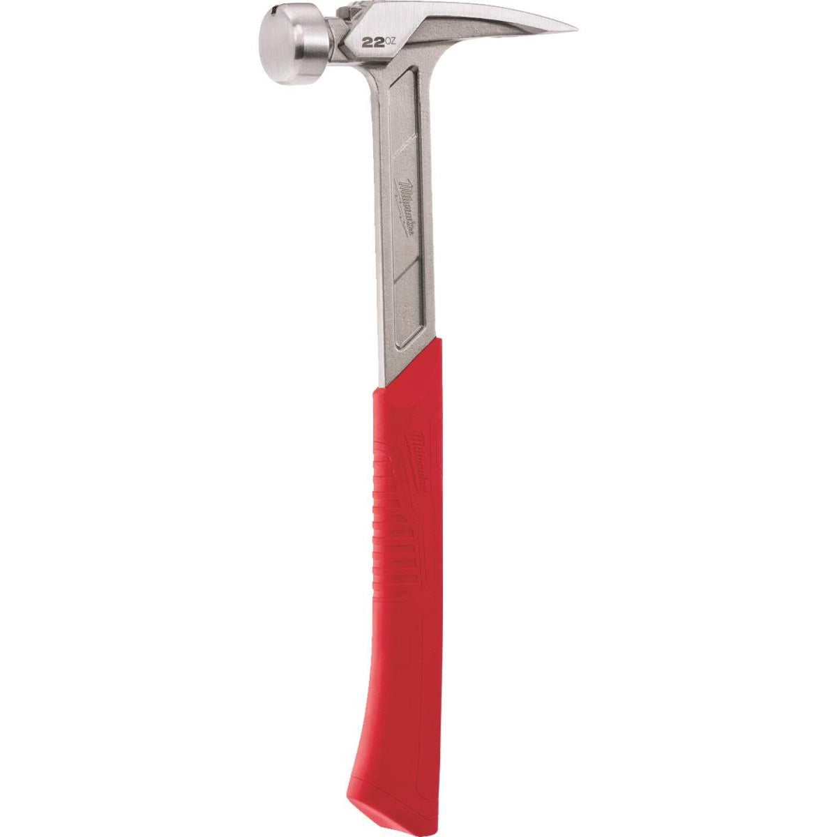 Milwaukee 22 Oz. Smooth-Face Framing Hammer with Steel I-Beam Handle ...