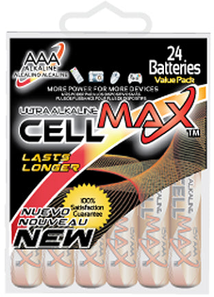 AAA CELL MAX ALKALINE 24PC HARD P - Jefferson City, TN - Leeper Hardware