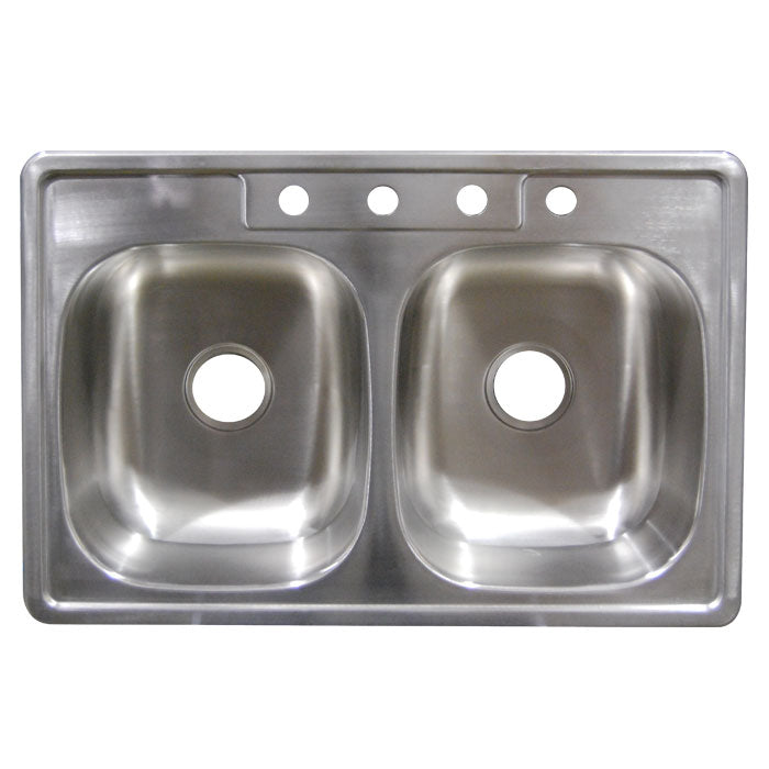 Brokering Solutions Sinks Stainless Steel Sink Double Bowl Top Mount ...