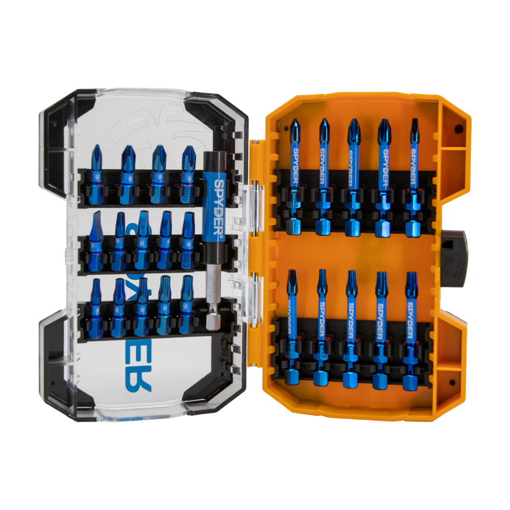 Spyder 25-Piece Mach-Blue™ Impact Driver Bit Kit - Jefferson City, TN ...