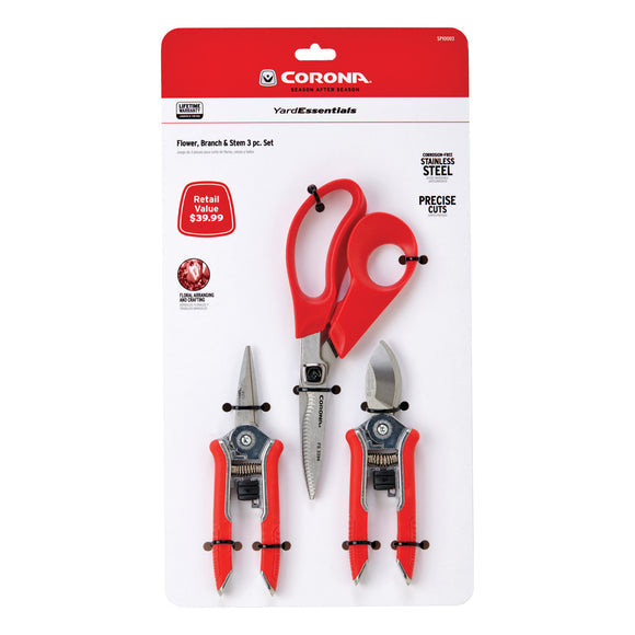 Corona Tools Flower, Branch & Stem 3-Pc. Set - Jefferson City, TN ...