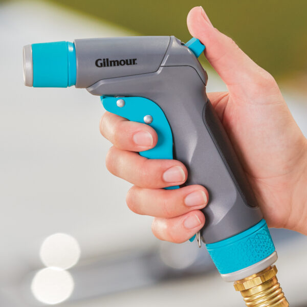 Gilmour® Front Control Adjustable Watering Nozzle with Swivel Connect ...