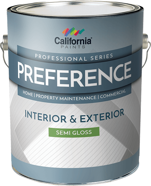 California Products Preference Interior & Exterior Paint Semi Gloss ...