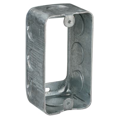 ABB Installation Steel City One Gang Utility Box Extension Ring, 13 ...