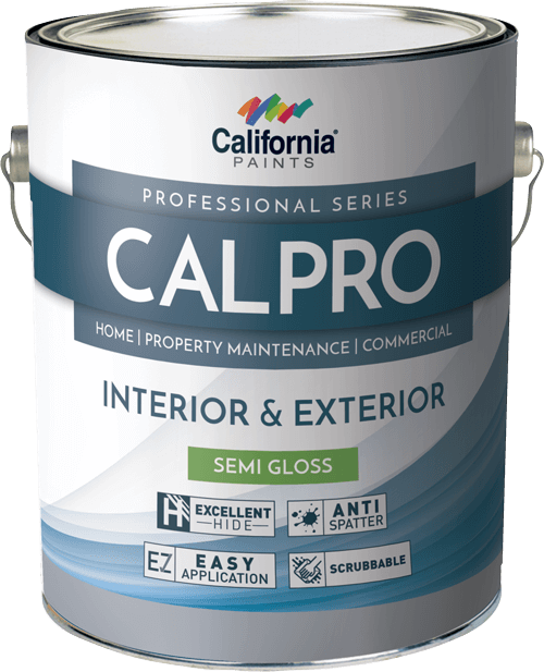 California Paint CalPro Interior/Exterior Series Semi Gloss Super Hide ...